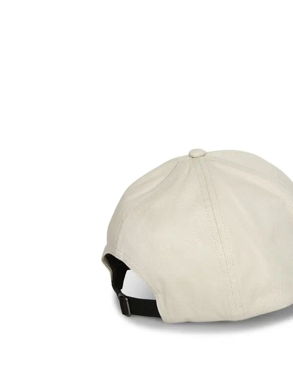 Moncler Silicone Logo Cotton Baseball Cap