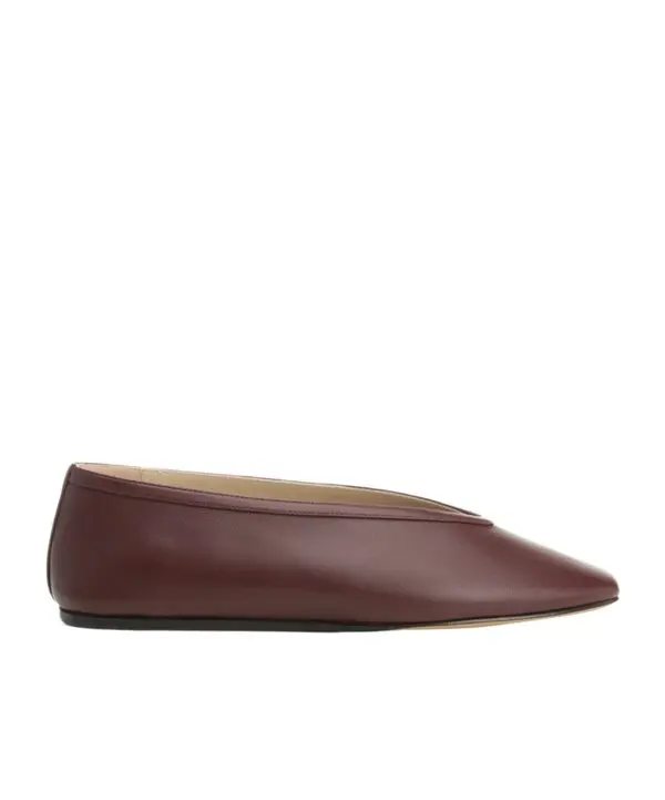 Le Monde Beryl Luna Leather Slippers