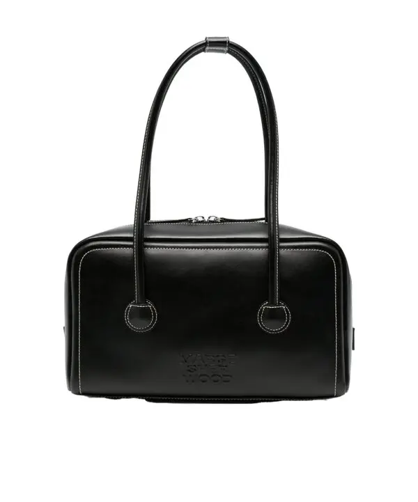 MARGESHERWOOD Double-handle Handbag - Black