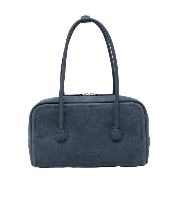 MARGESHERWOOD Soft Boston Small Shoulder Bag - Indigo