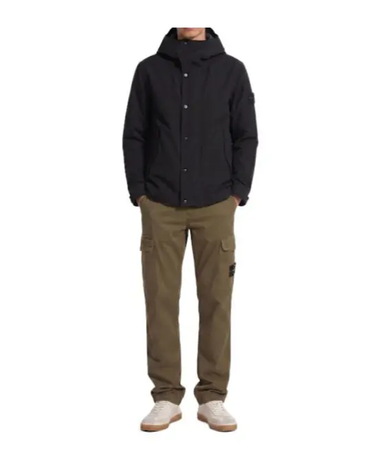 Stone Island Hooded Longsleeve Jacket