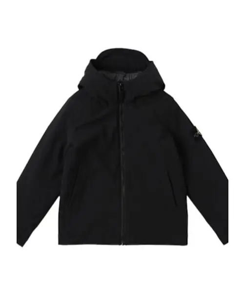 Stone Island Hooded Poly Soft Shell Jacket