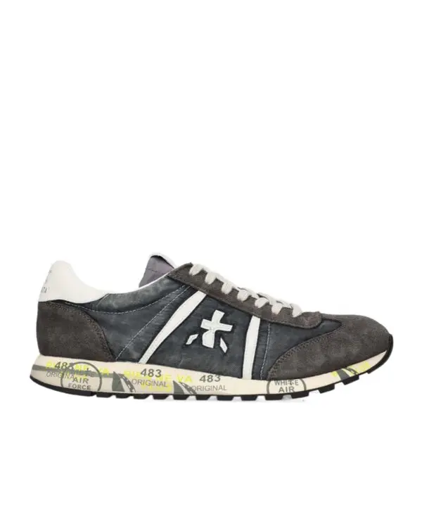 Premiata Lucy 8405 Suede And Calf Leather Sneakers