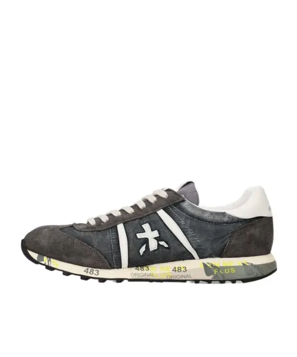 Premiata Lucy 8405 Suede And Calf Leather Sneakers