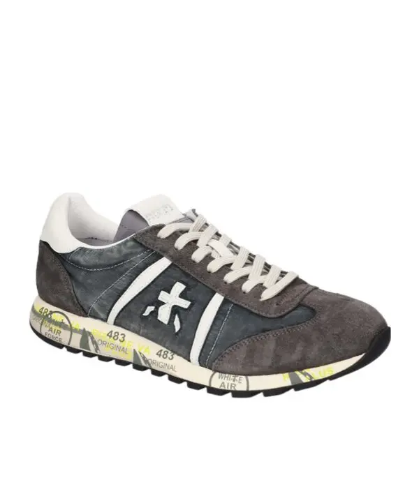 Premiata Lucy 8405 Suede And Calf Leather Sneakers
