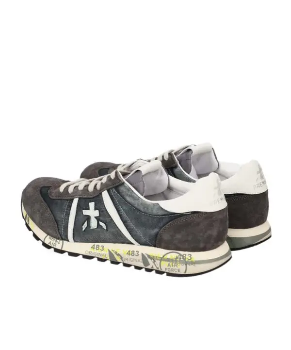 Premiata Lucy 8405 Suede And Calf Leather Sneakers