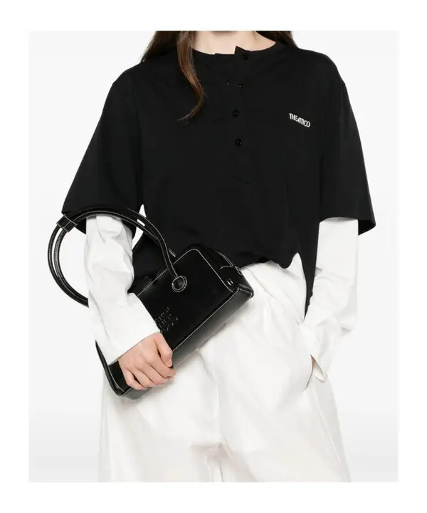 MARGESHERWOOD Zippered Shoulder Bag