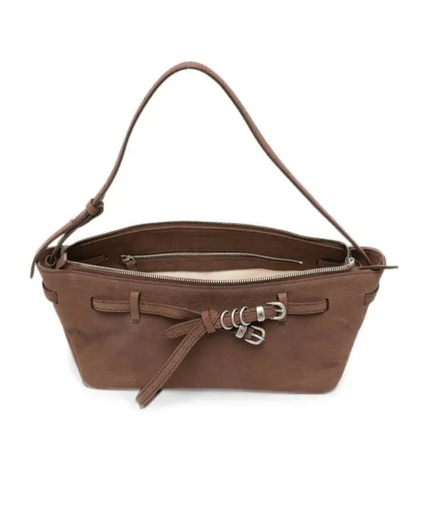 MARGESHERWOOD Lace-up Detail Shoulder Bag