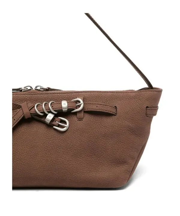 MARGESHERWOOD Lace-up Detail Shoulder Bag