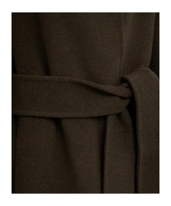 Khaite Belted Wrap Coat