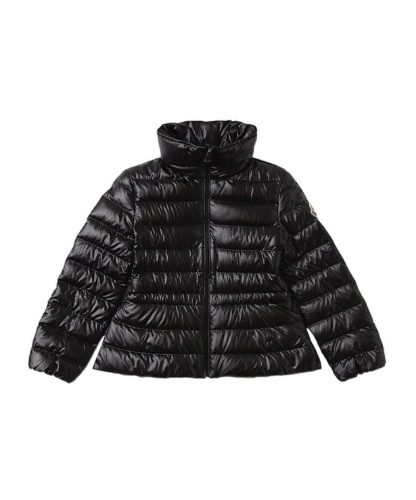 Moncler High Standcollar Shiny Quilted Down Jacket
