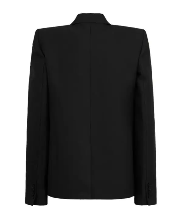 Khaite Longsleeve Cropped Blazer