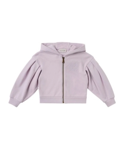 Moncler Embroidered Zip-up Cotton Hoodie