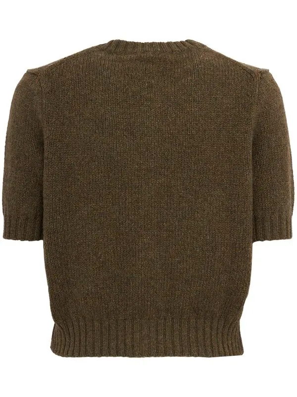 Khaite Short Sleeve Button Cardigan - No