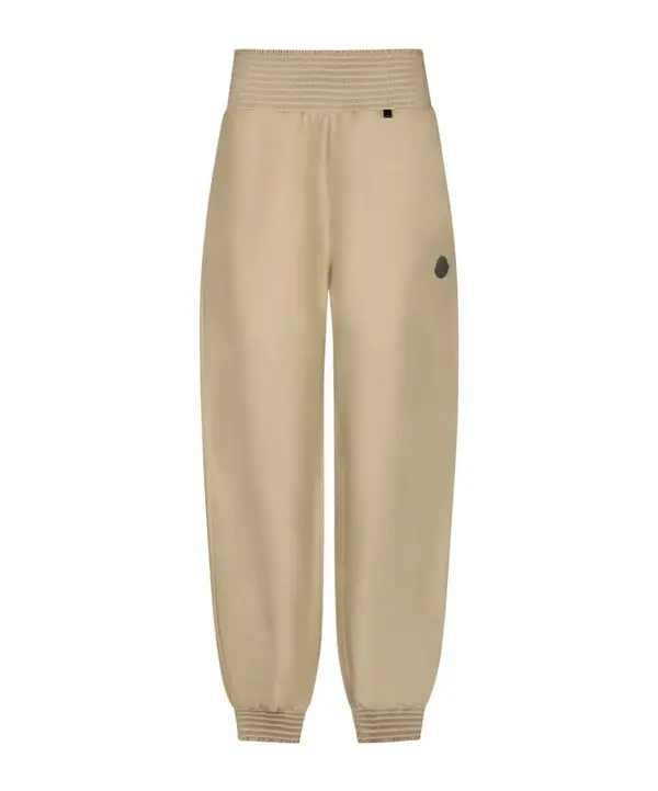 Moncler Elastic-waist Athletic Pants - Beige