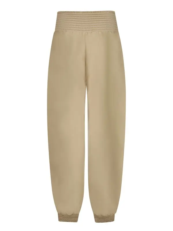 Moncler Elastic-waist Athletic Pants - Beige