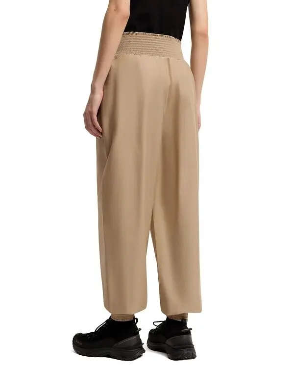 Moncler Elastic-waist Athletic Pants - Beige