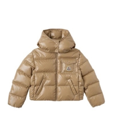 Moncler Nylon Down Jacket - Brown