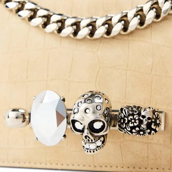 Alexander McQueen Twotone Chain Bag