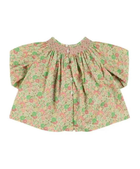 Bonpoint Floral Printed Cotton Shirt - No