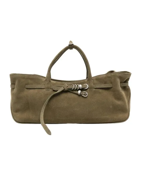 MARGESHERWOOD Handbag With Buckle Detail - Olive