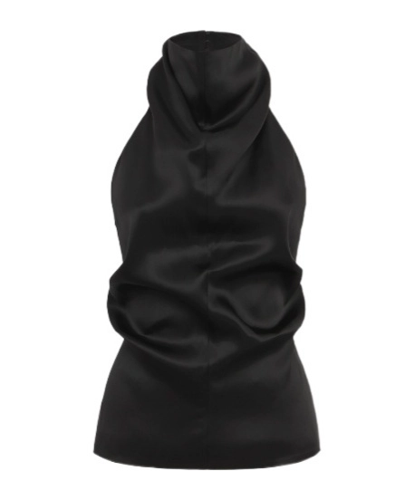 Khaite Turtleneck Top - Black