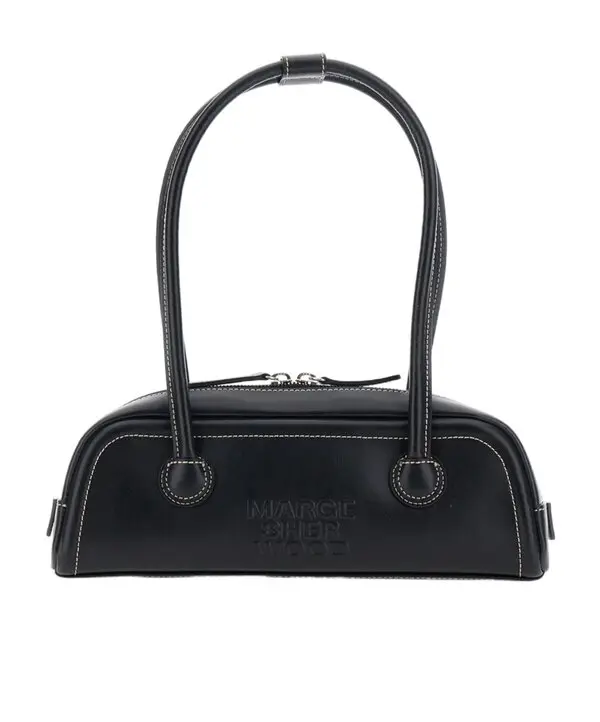 MARGESHERWOOD Soft Boston Mini Shoulder Bag - Black