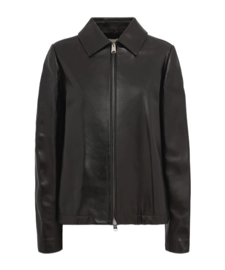 Khaite Lapel Longsleeve Coat - Black