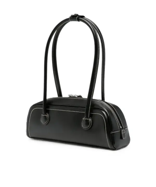 MARGESHERWOOD Mini Contrast-stitch Leather Shoulder Bag
