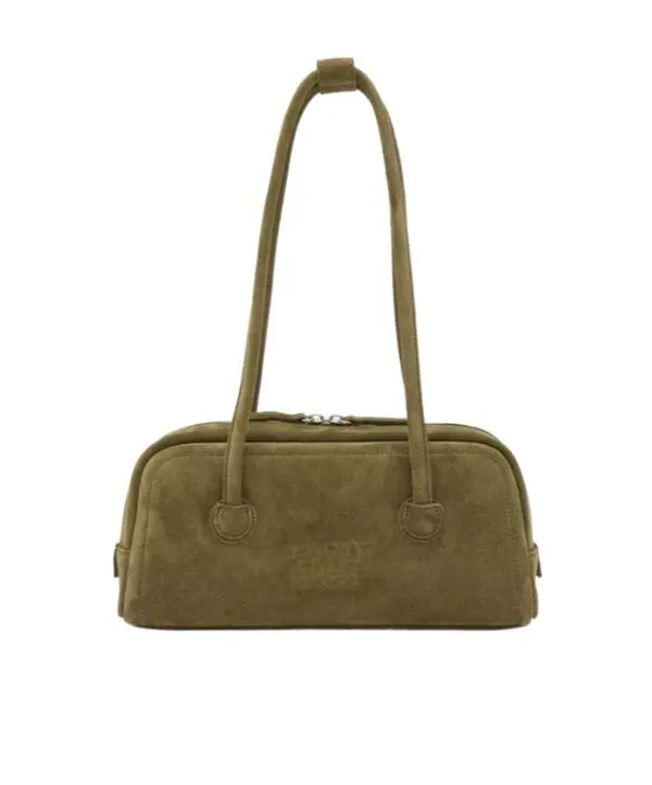 MARGESHERWOOD Zippered Shoulder Bag - Darkolive