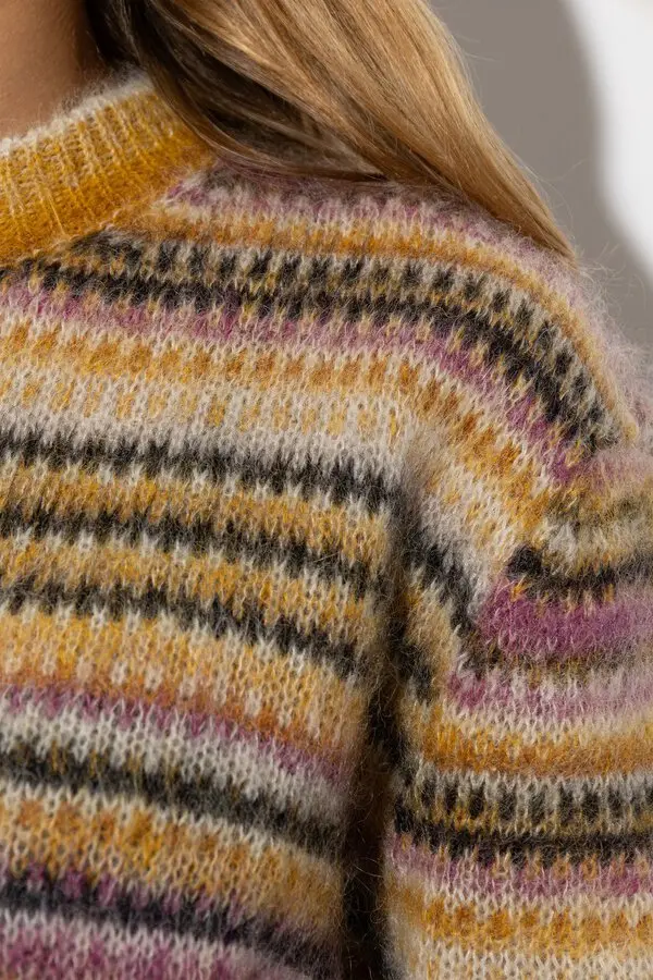 Isabel Marant Étoile Striped Long-sleeved Sweater