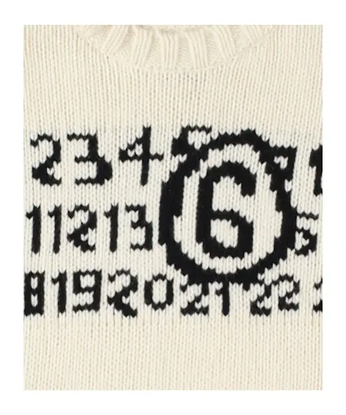 MAISON MARGIELA Wool Blend Knit Sweater