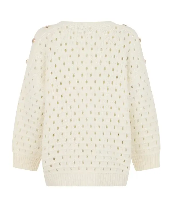 Roberto Cavalli Openwork Sweater