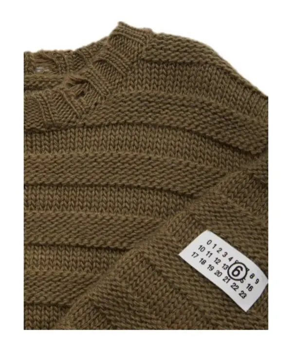 MAISON MARGIELA Wool Blend Knit Sweater