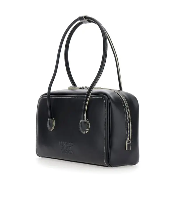 MARGESHERWOOD Structured Zip Shoulder Bag