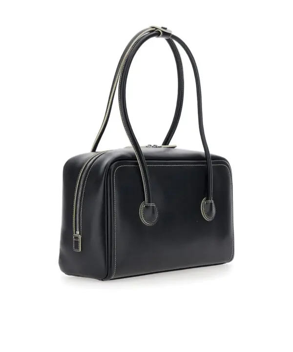 MARGESHERWOOD Structured Zip Shoulder Bag