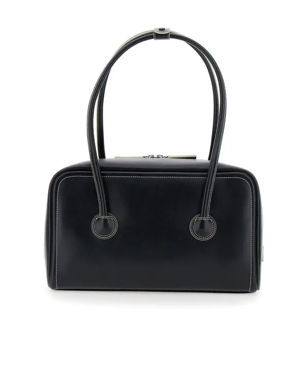 MARGESHERWOOD Structured Zip Shoulder Bag