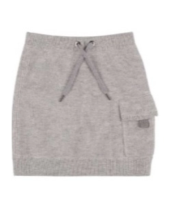 Brunello Cucinelli Ribbed Cashmere Knit Mini Skirt