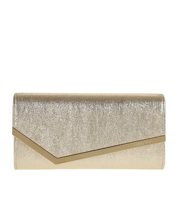 JIMMY CHOO Emmie Clutch - Gold