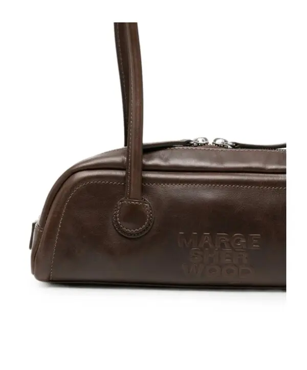MARGESHERWOOD Zippered Shoulder Bag
