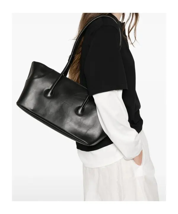 MARGESHERWOOD Zippered Shoulder Bag