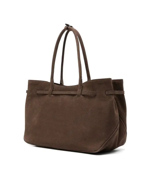 MARGESHERWOOD Buckle-detail Suede Tote Bag