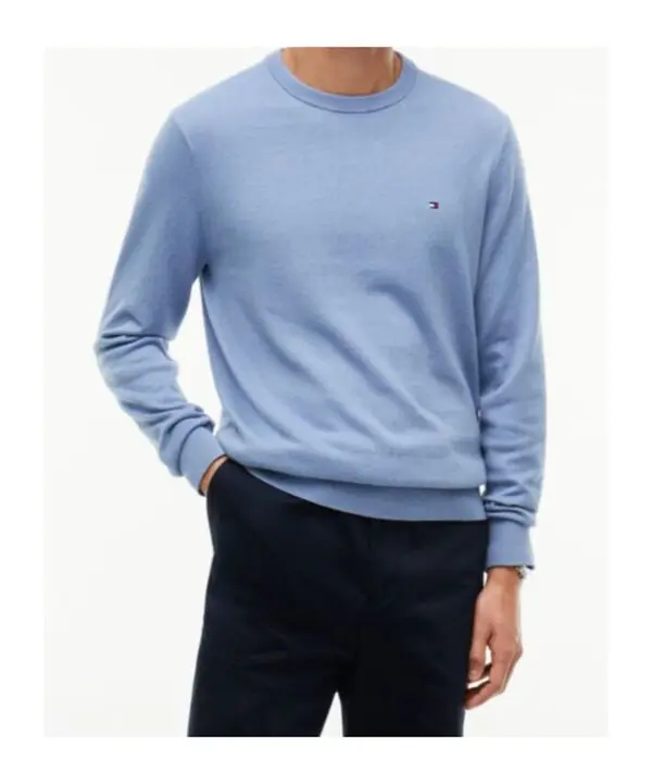 Tommy Hilfiger Cotton Cashmere Crew Neck Jumper