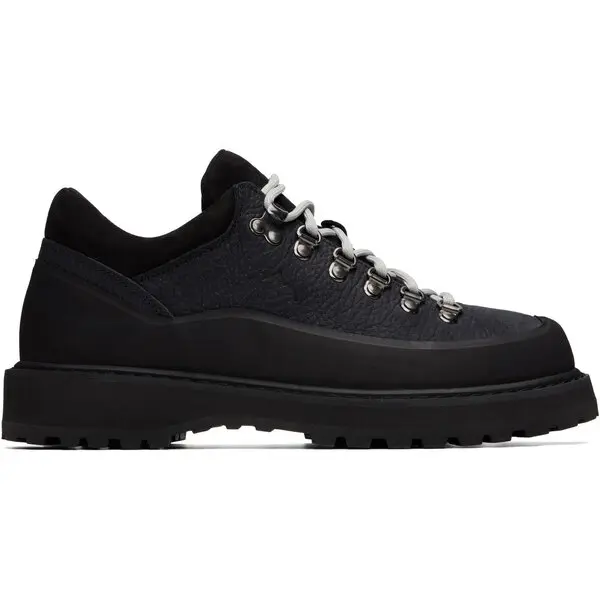 Diemme Cornaro Gomma Ankle Boots - Black