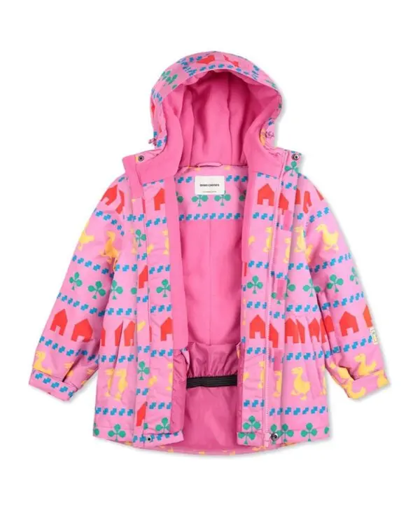 BOBO CHOSES Patterned Hooded Jacket