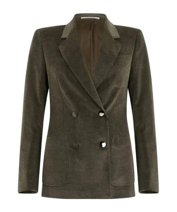 Tagliatore Velvet Double-breasted Jacket