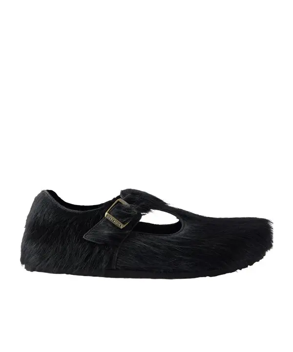 BIRKENSTOCK Paris The Rebel Buckle-fastening Ballet Flats - Black