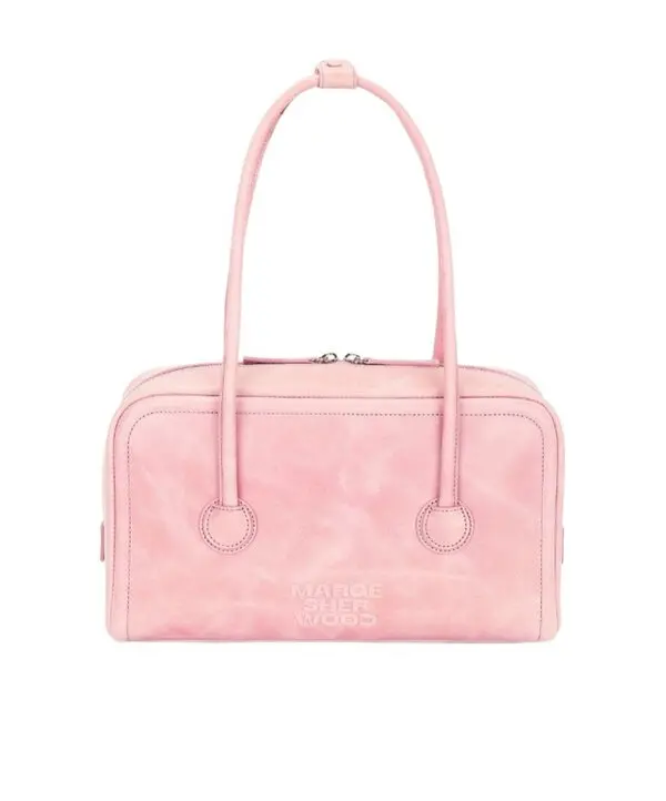 MARGESHERWOOD Zippered Shoulder Bag - Pink