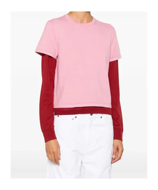 Guest In Residence Crew-neck Knit Top