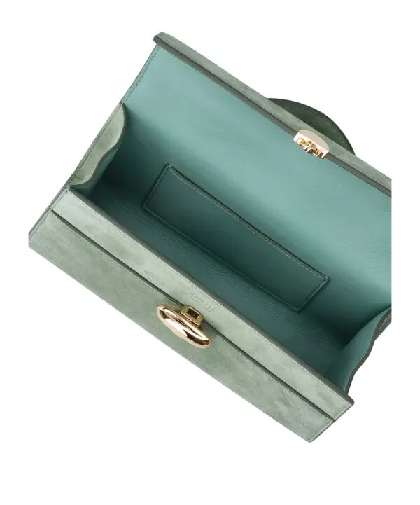 Savette Top Handle Clutch Bag - Gray